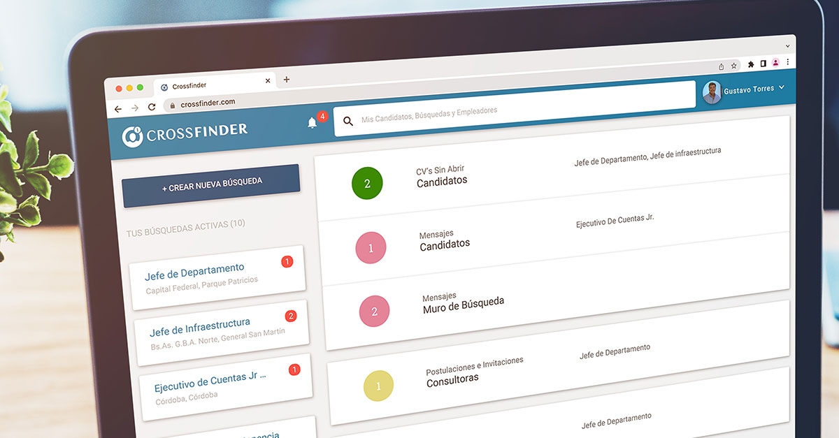 Crossfinder | Plataforma Colaborativa de Reclutamiento